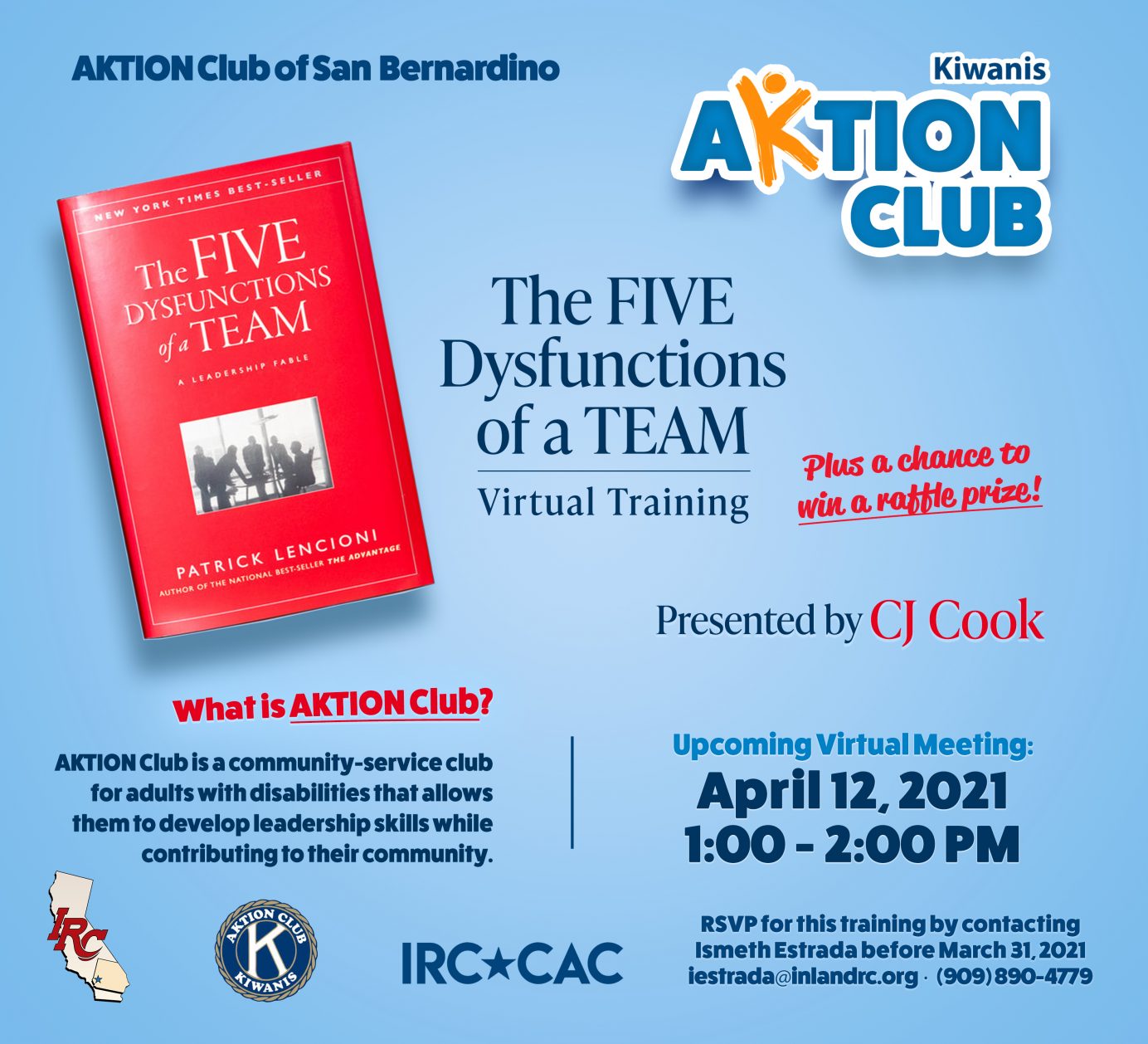 Kiwanis Aktion Club Meeting | Inland Regional Center
