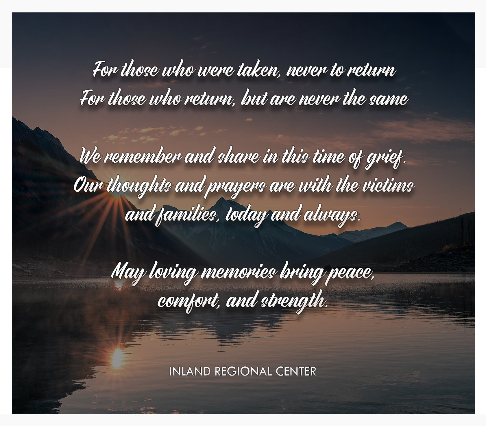 Remembering December 2nd Inland Regional Center