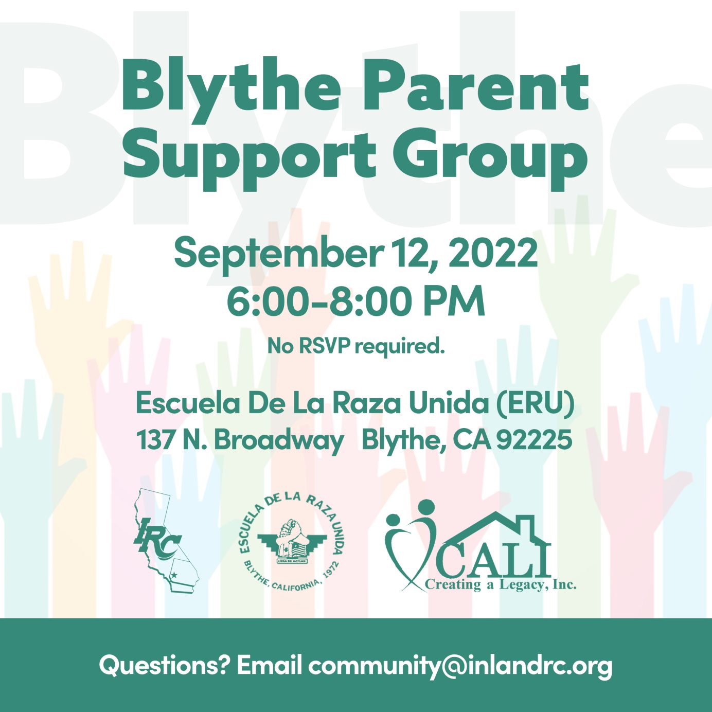 Blythe Parent Support Group | Inland Regional Center