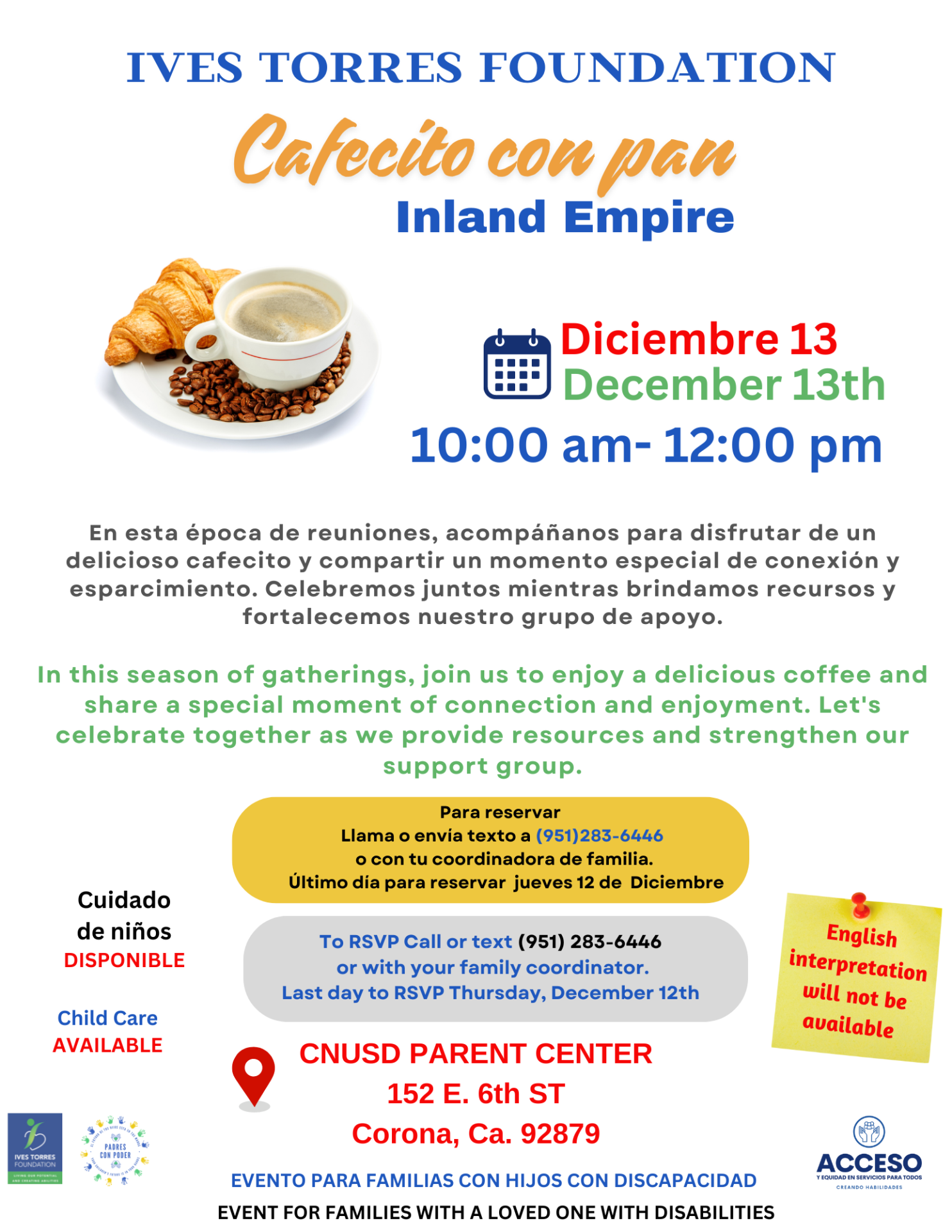 Cafecito con Pan – Diciembre 2024 | Centro Regional del Interior